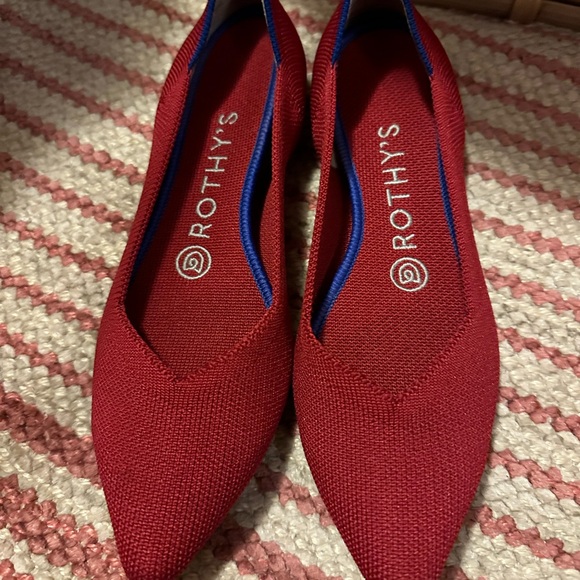 Rothy's | Shoes | Rothys Red Points | Poshmark